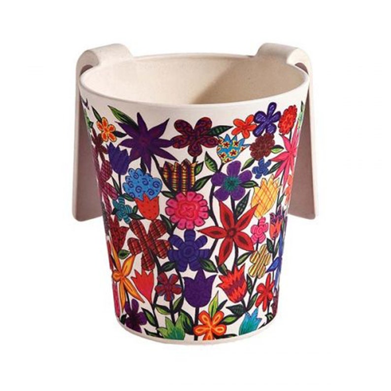 Bamboo Netilat Yadayim Cup Flowers Jewish Hand Washing Cup - Etsy