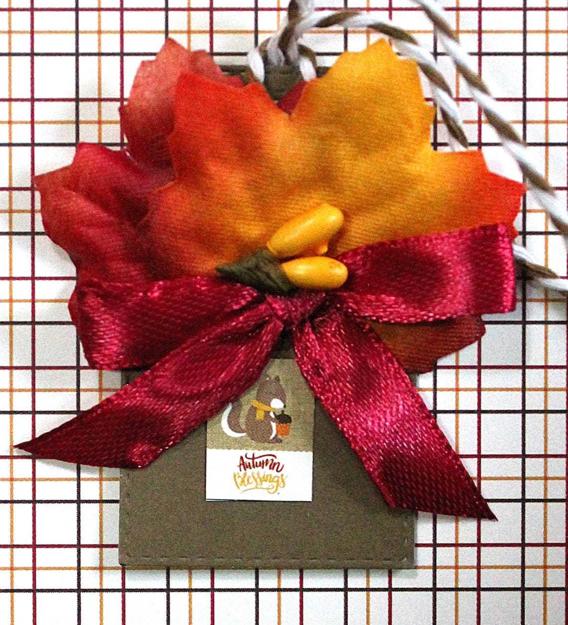 Falling Leaves Set of Three Gift Tags - Etsy