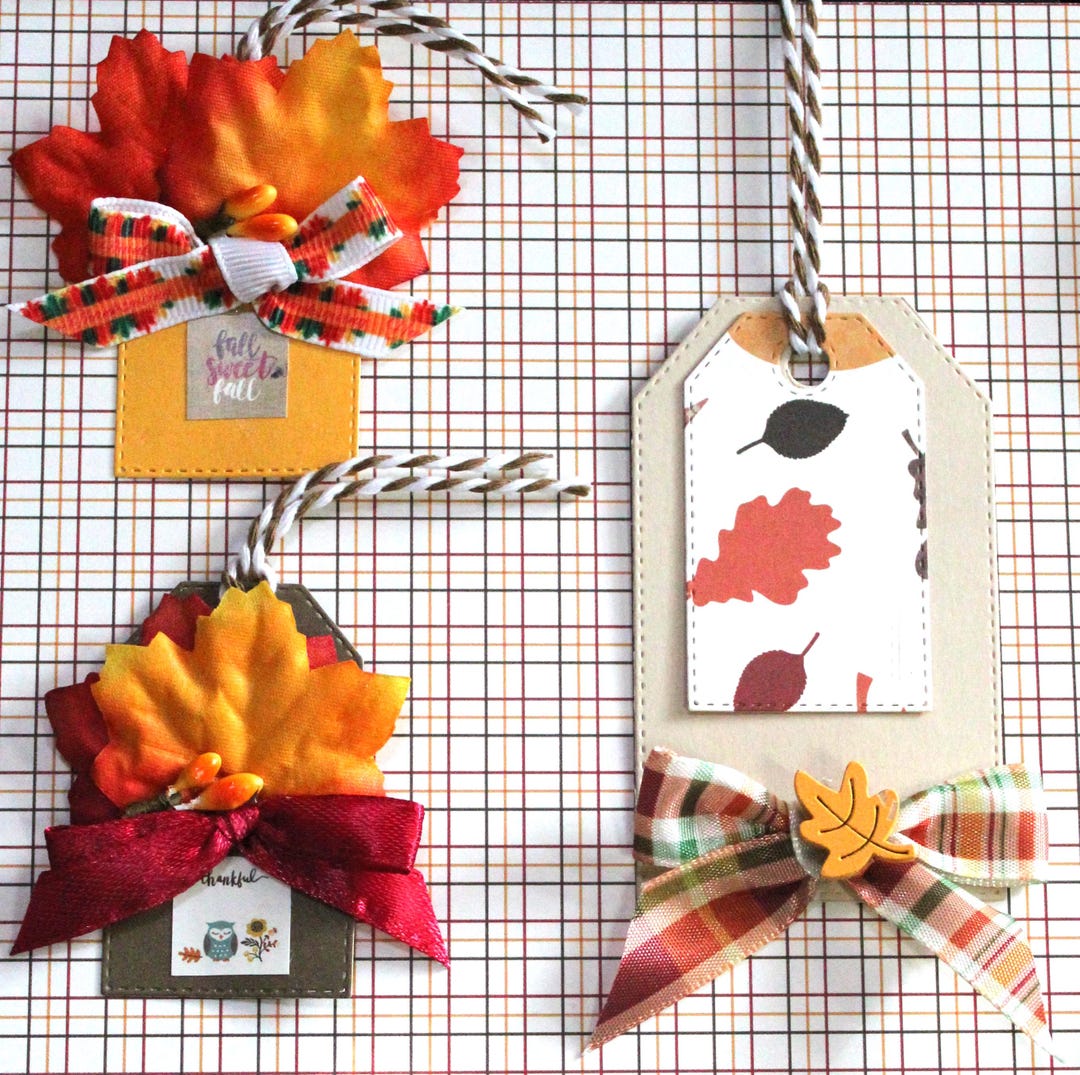 Autumn Owl Gift Tags - Set of Three - Etsy