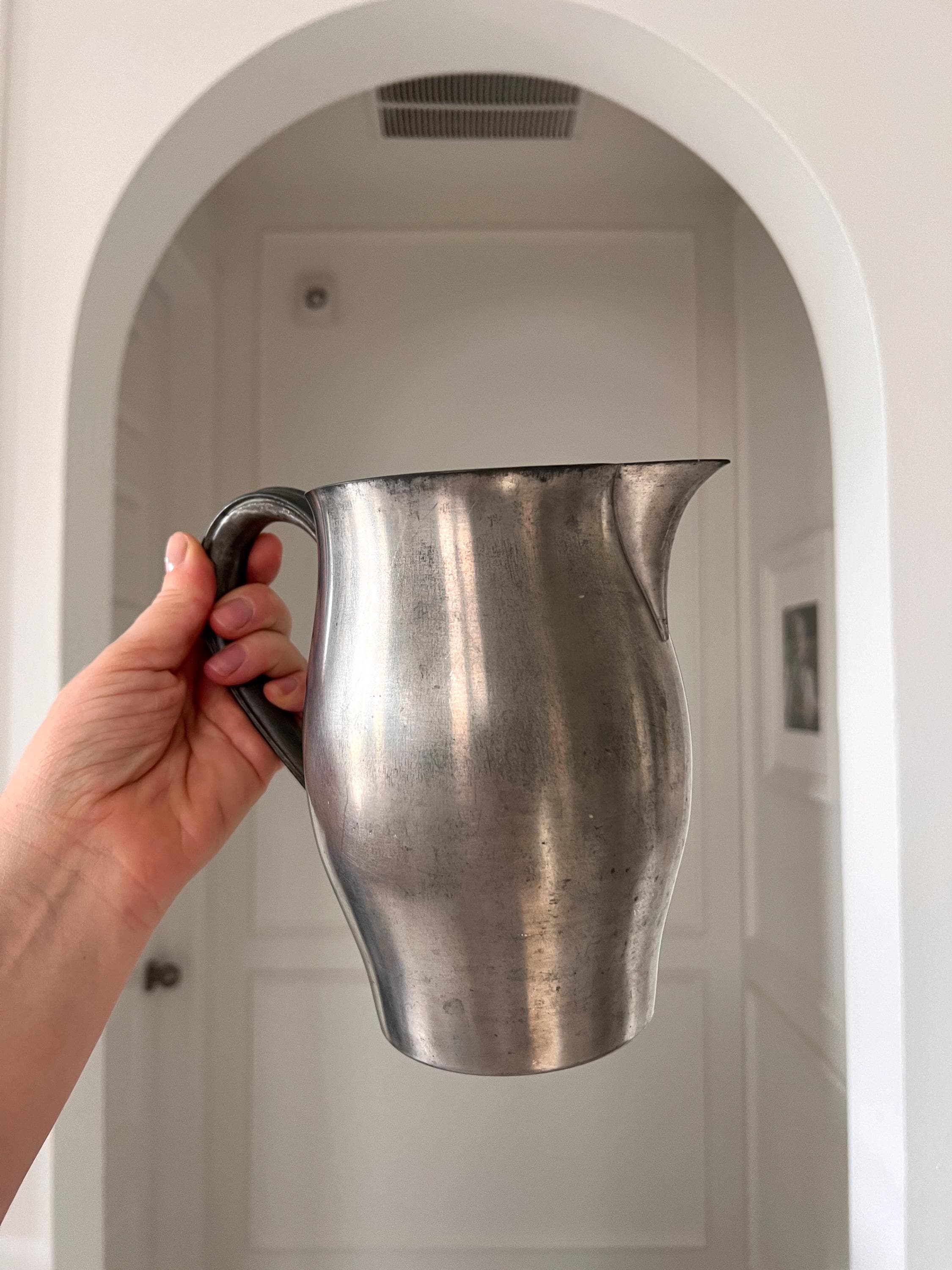 Vintage Pewter Water Pitcher by International Silver - Etsy