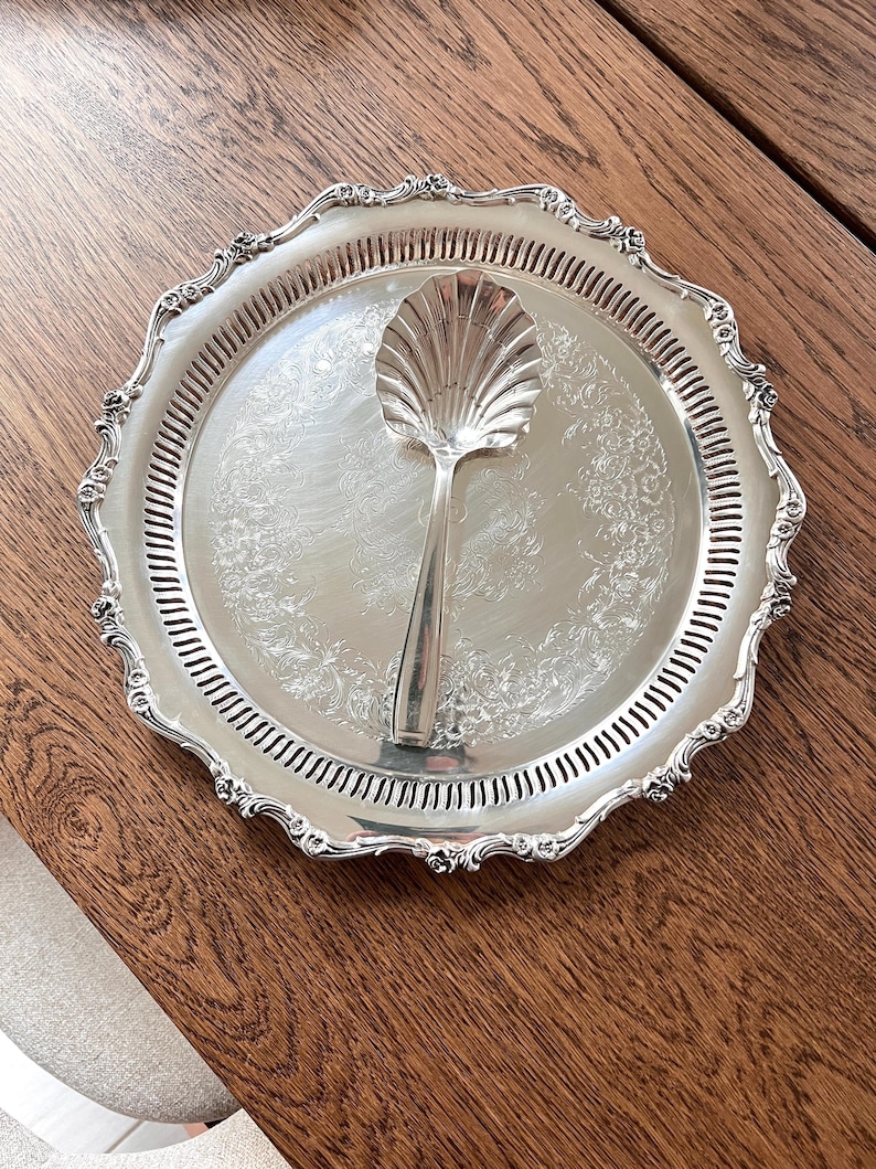 Vintage Rare Ercuis Silver-plated Strawberry Ladle 9” - Etsy