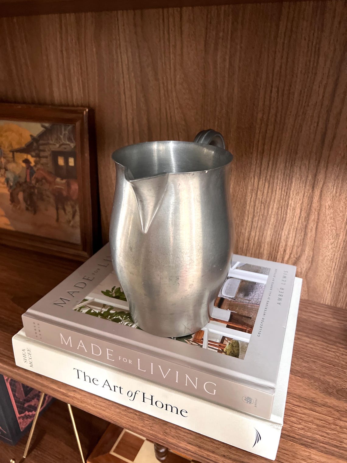 Vintage Pewter Water Pitcher by International Silver - Etsy