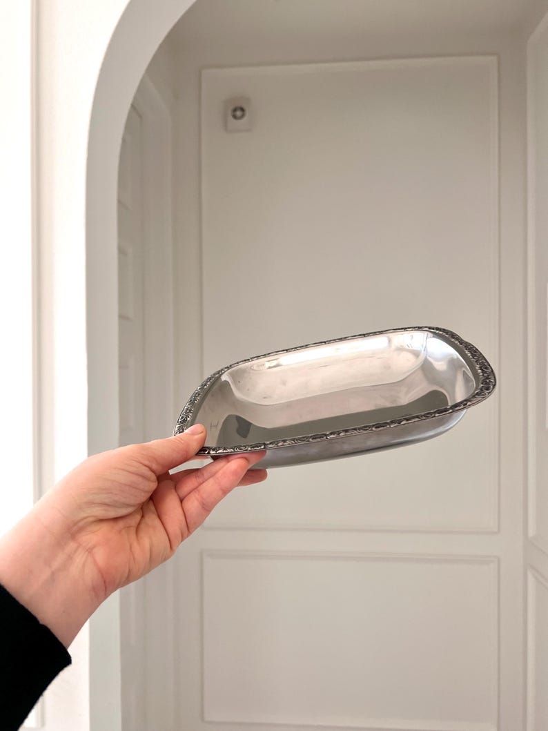 Vintage WMF Cromargan Baroque Serving Dish German Stainless Steel - Etsy