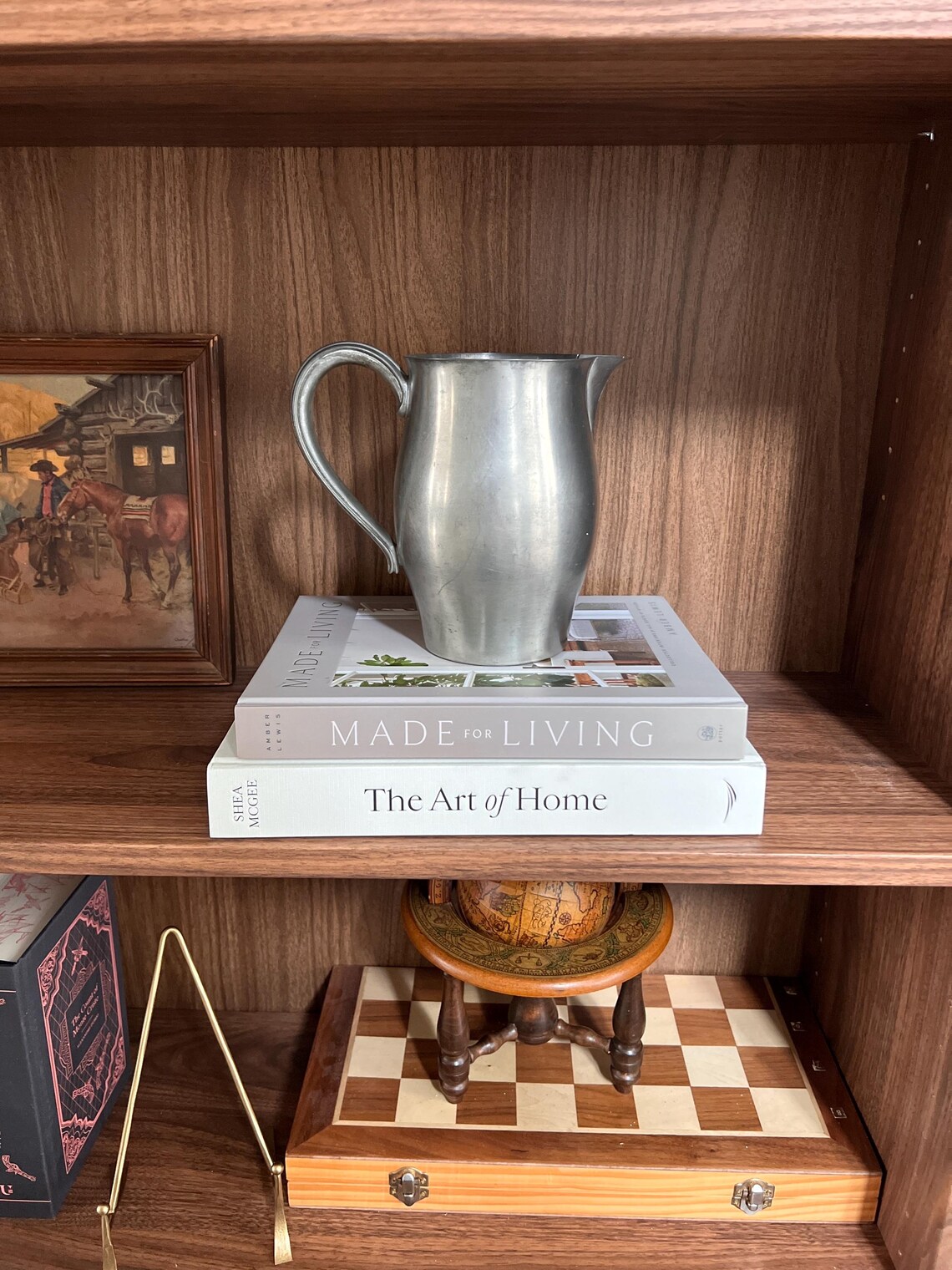 Vintage Pewter Water Pitcher by International Silver - Etsy