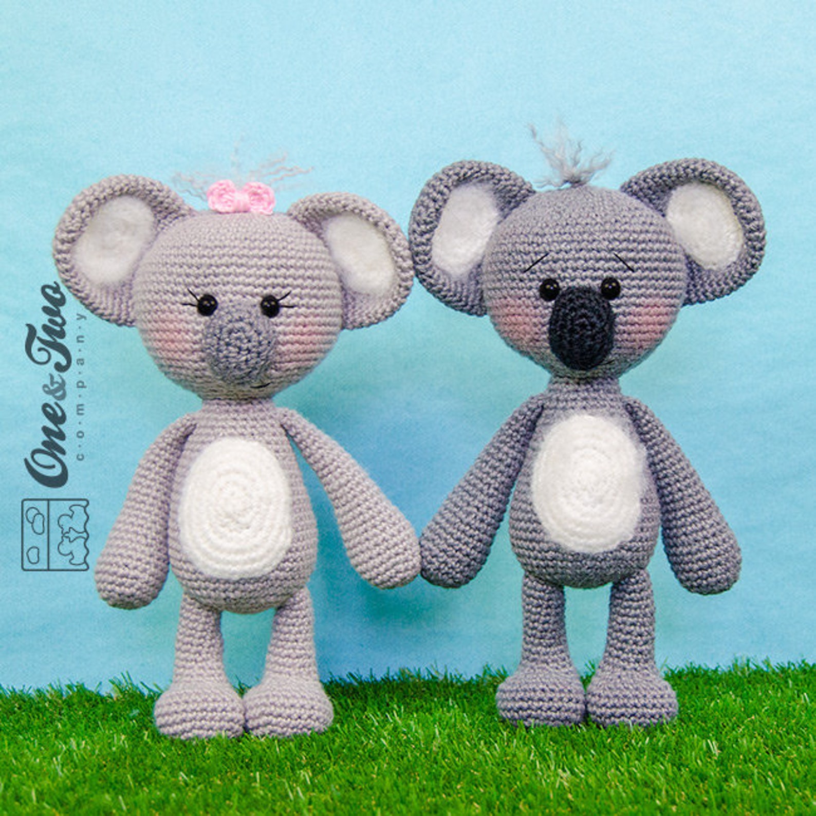 Crochet Amigurumi Pattern | Kira the Koala | PDF Digital Download - Etsy
