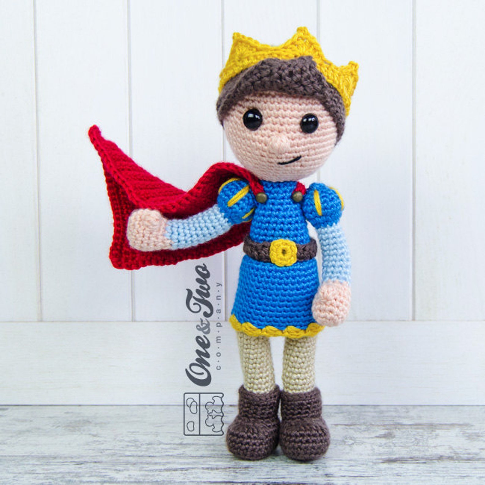 Amigurumi Pattern Prince PDF Crochet Pattern Tutorial | Etsy