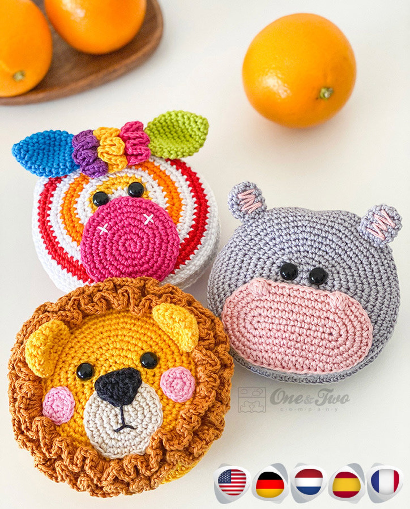 Crochet Pattern Bag PDF Crochet Pattern Safari Folding Shopping Bags ...