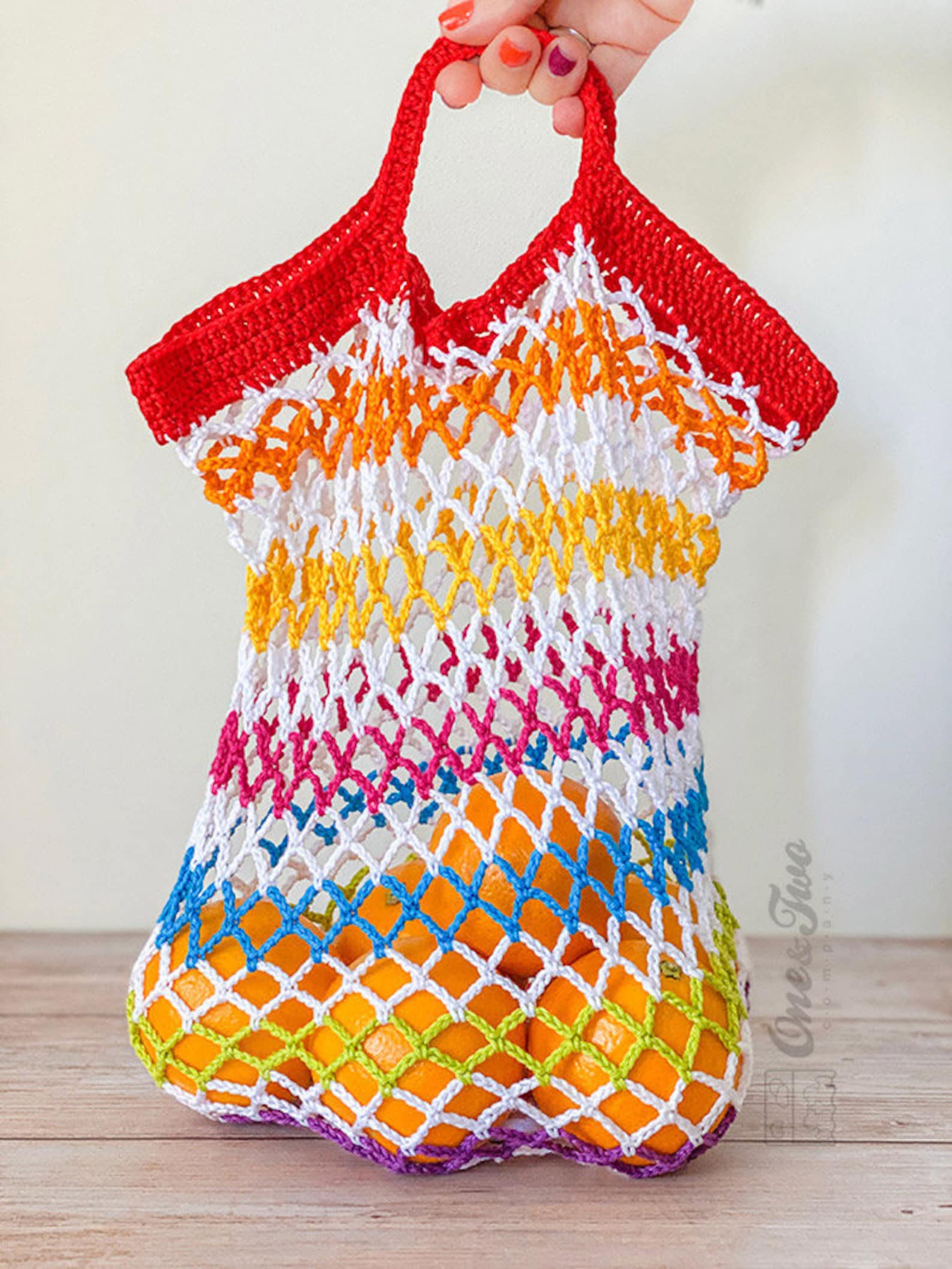 Crochet Pattern Bag PDF Crochet Pattern Safari Folding Shopping Bags ...