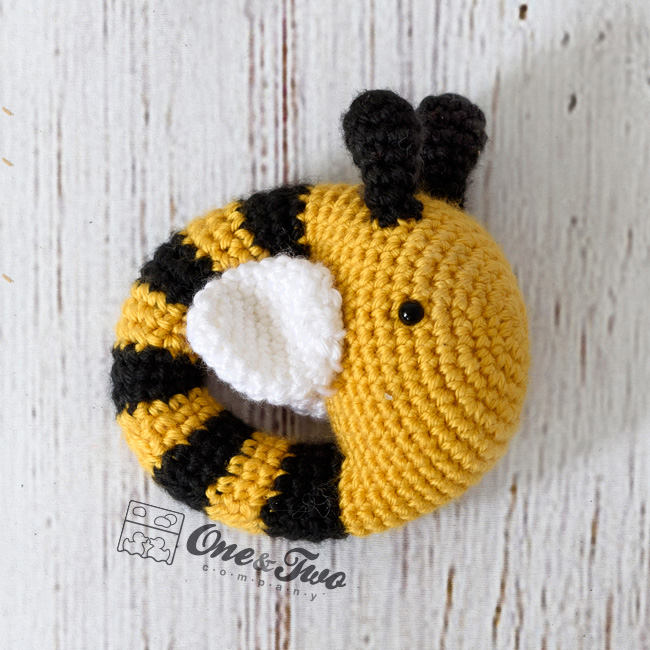 Crochet Pattern Bee PDF Rattle Crochet Pattern Tutorial | Etsy