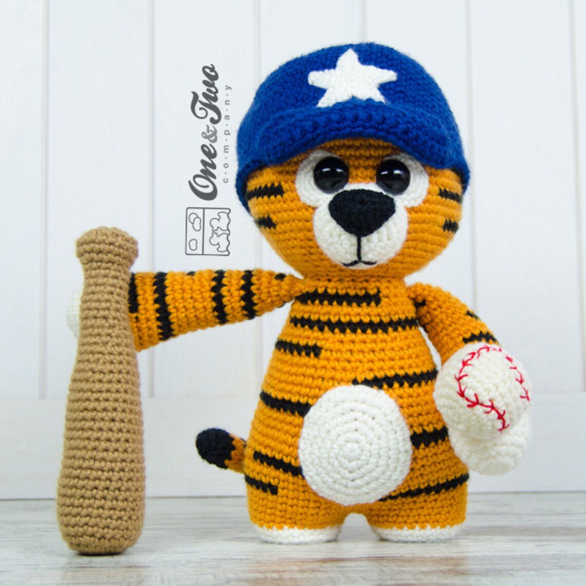 Amigurumi Pattern Tiger PDF Crochet Pattern Tutorial - Etsy