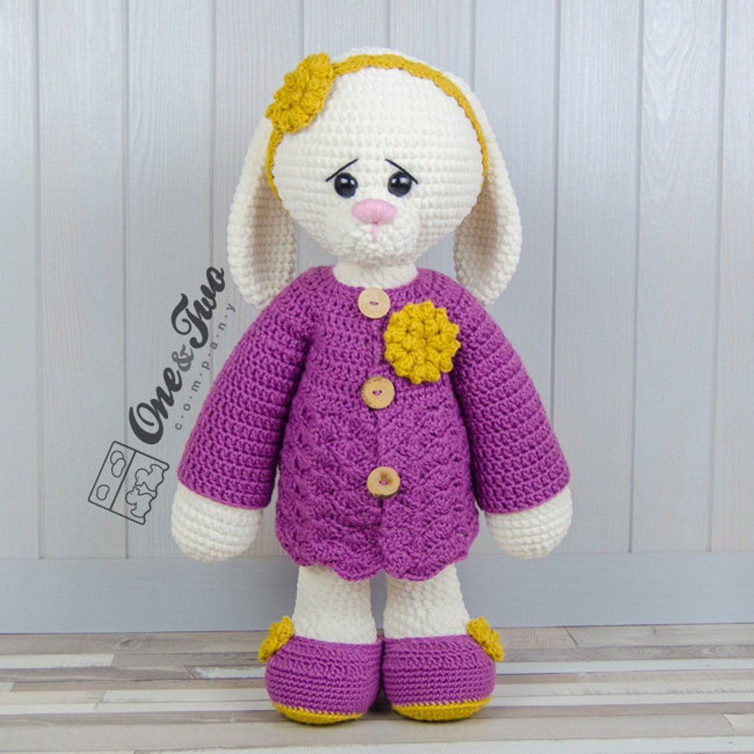 Big Bunny Amigurumi Crochet Pattern PDF - Etsy