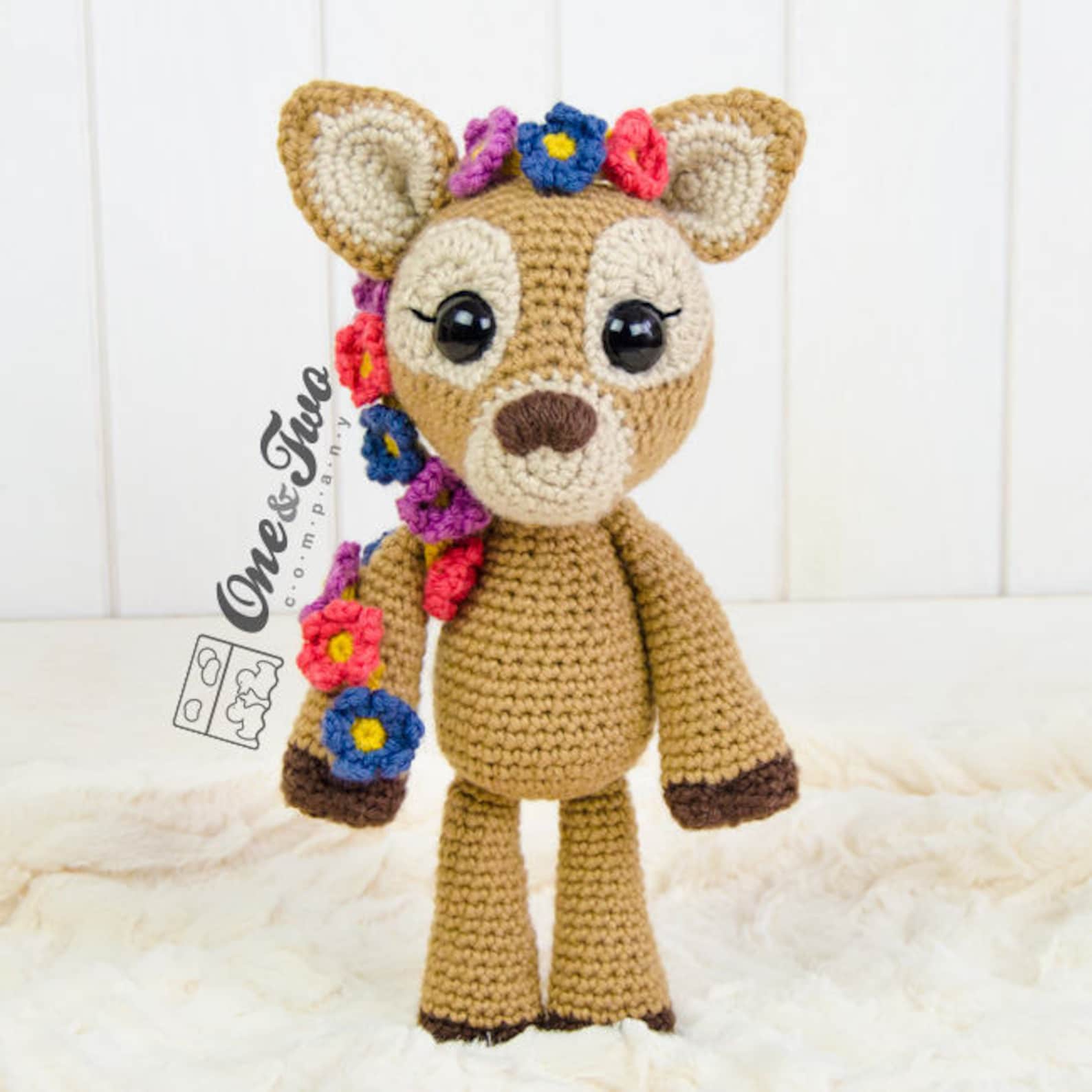 Crochet Fawn Pattern | Forest Animal Amigurumi | PDF Digital Download ...