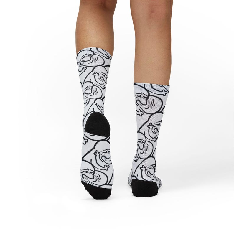 Sock Puppet Kissing Meme Sublimation Socks | Internet Meme Humor Socks ...