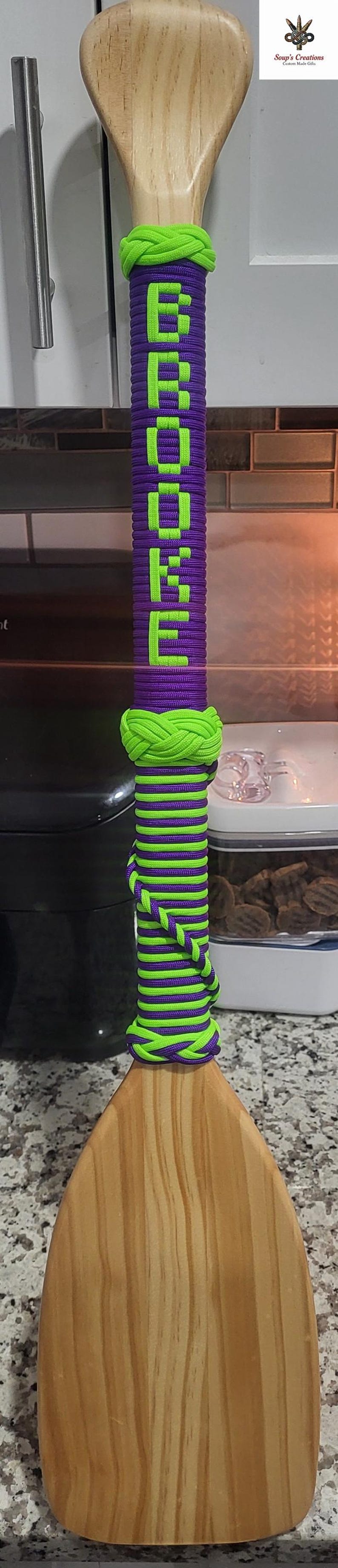 Custom Military Paracord Wrapped Paddle - Etsy
