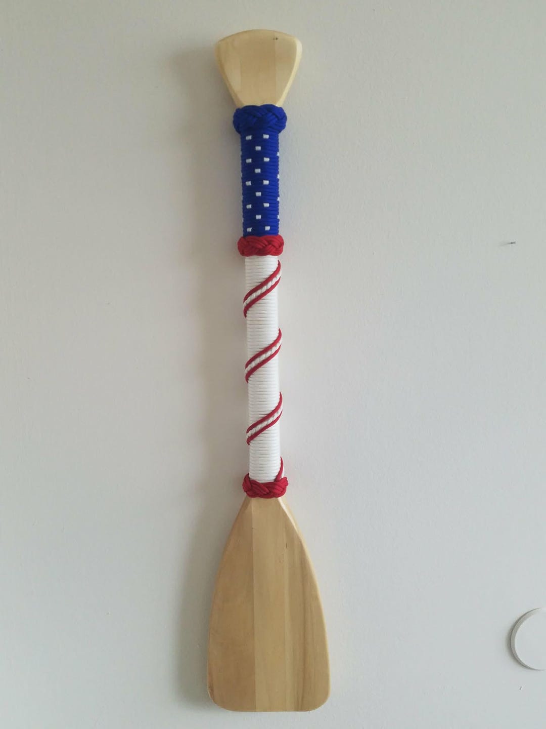 Custom Paracord Wrapped Paddle - American Flag Theme - Etsy