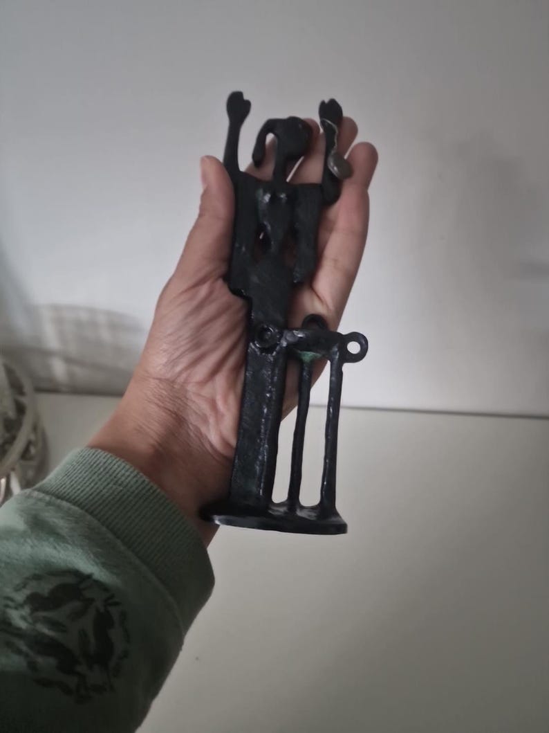 Vintage MCM Bronze Statue Pythia the Oracle Christoforus Sklavenitis ...