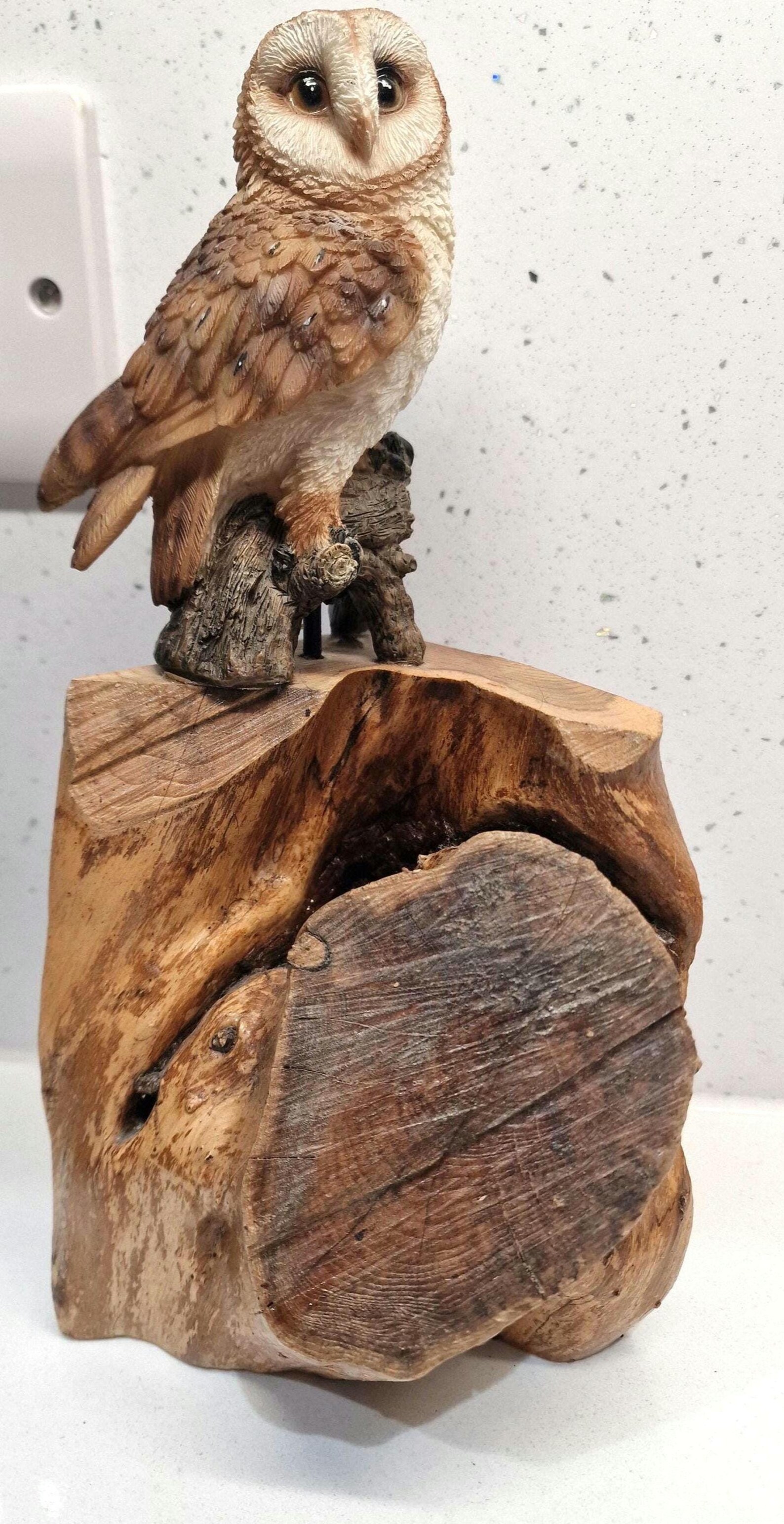Collection of Small Vintage Owl Figurines Ceramic Porcelain & Wood Owl ...