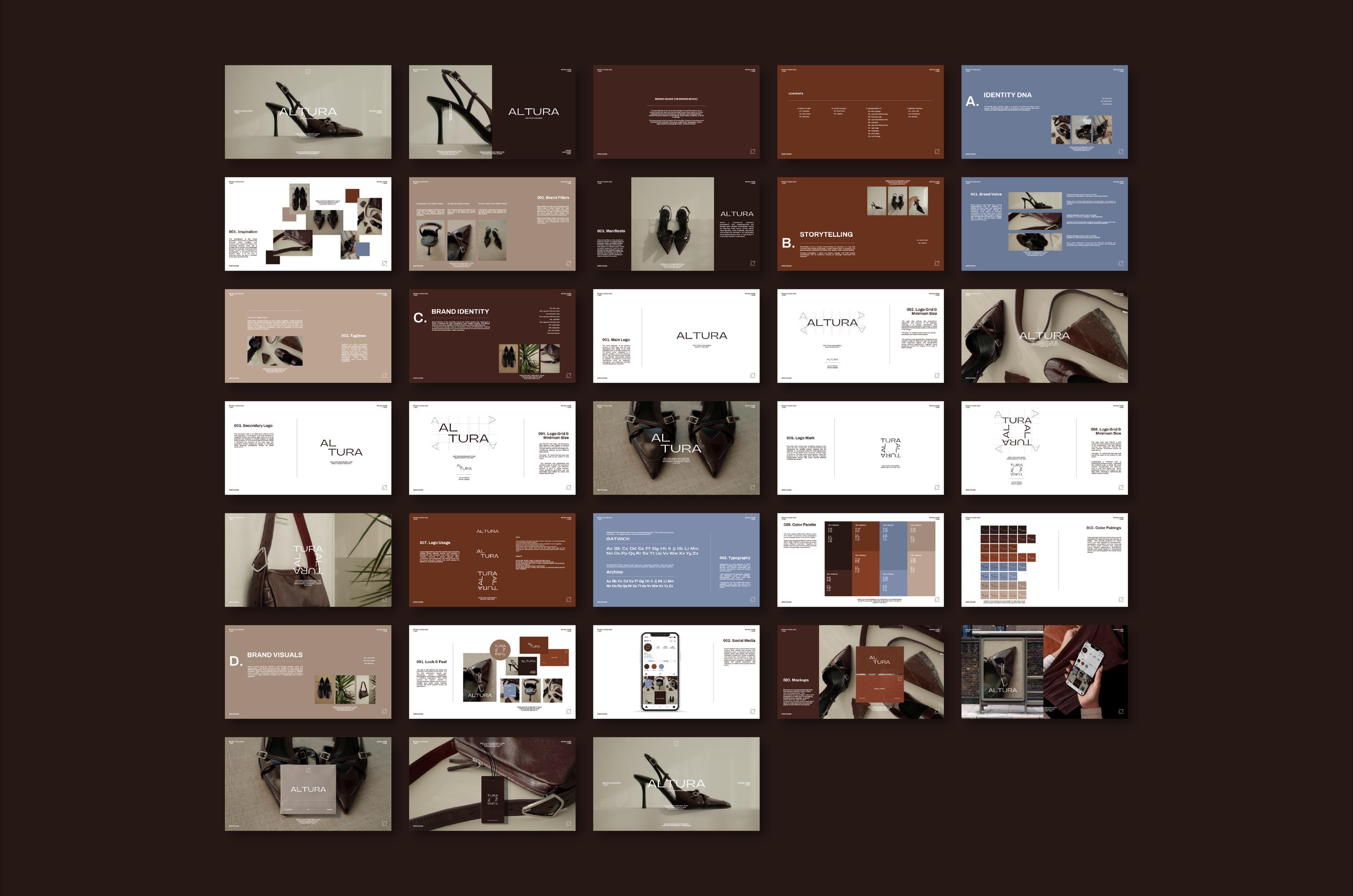Luxury Editorial Brand Guidelines Template for Canva | Fashion ...