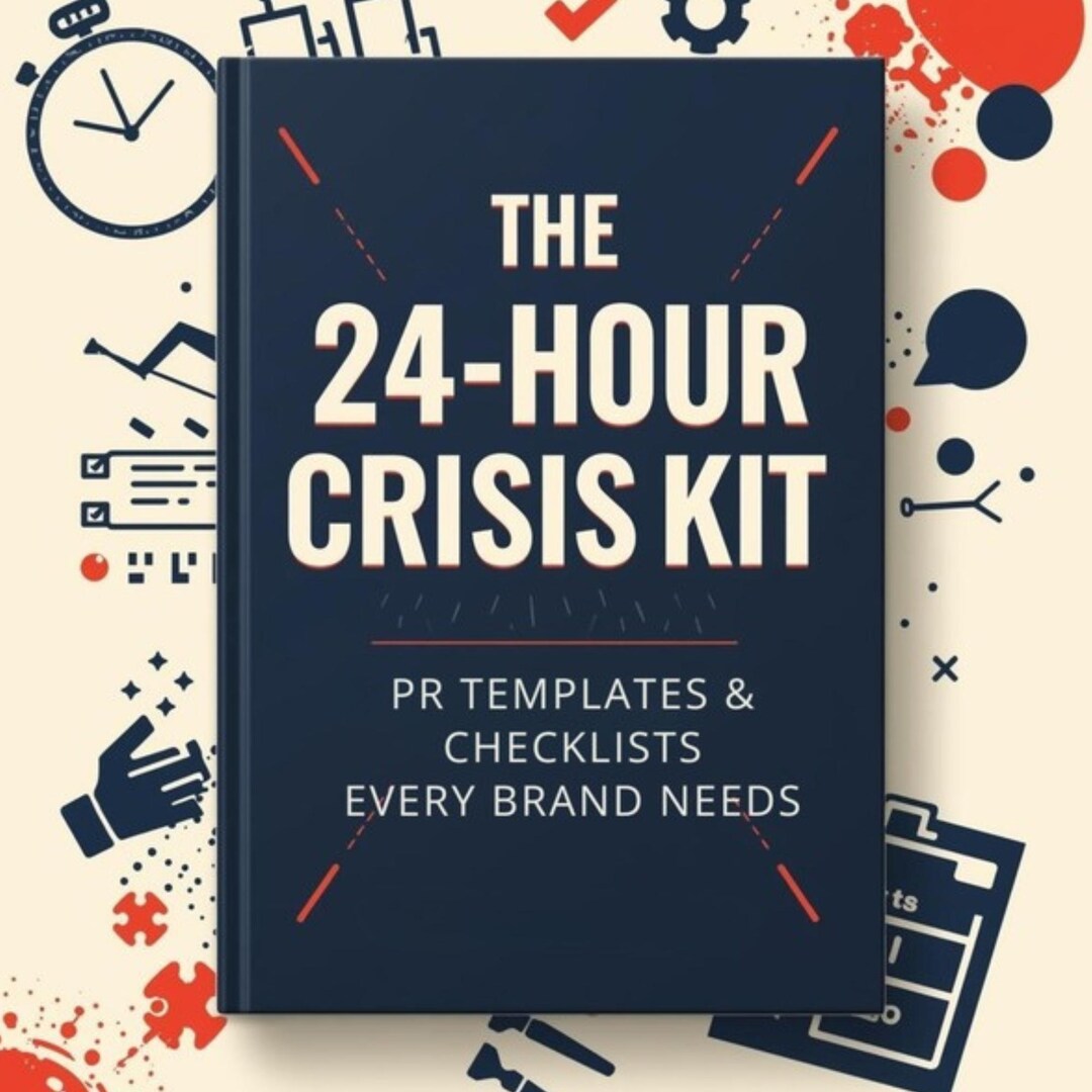 24-hour PR Crisis Kit | Editable Canva Templates for Startups & Brands ...
