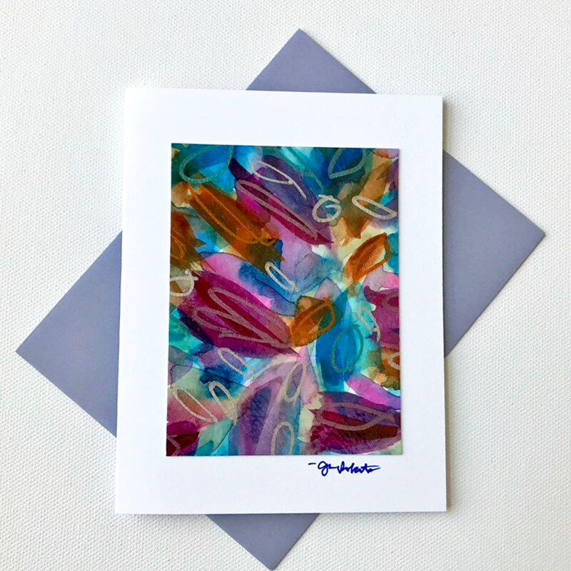 Abstract Greeting Cards - Etsy