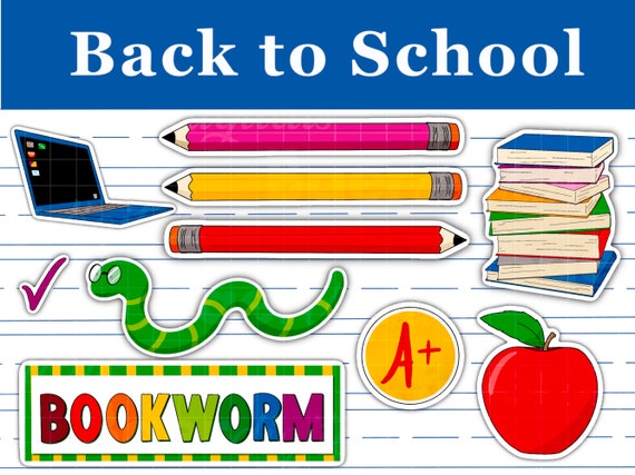 Back to School Digital Stickers Goodnotes Files Png - Etsy