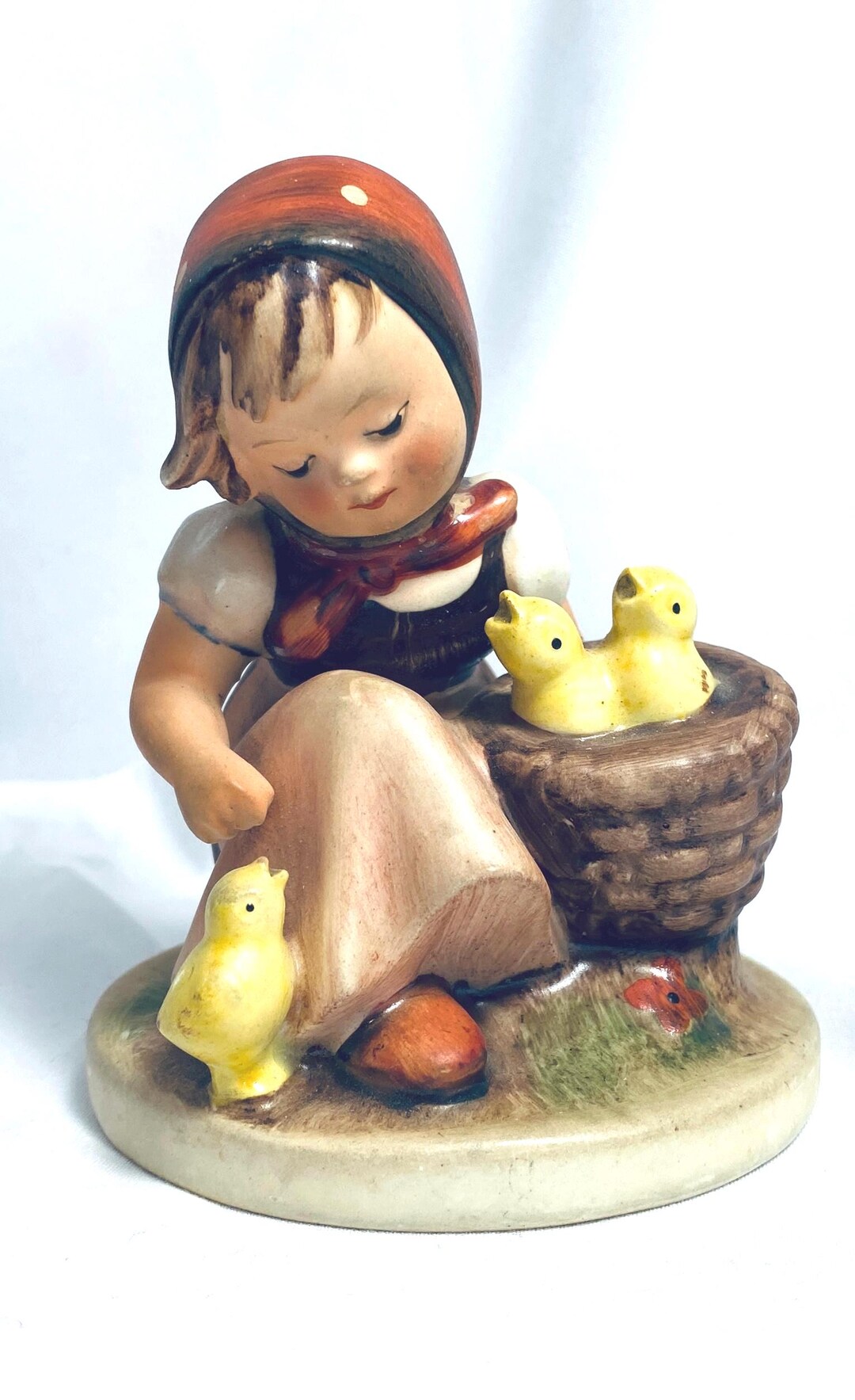Vintage Goebel Hummel Figurine: the Chick Girl, TMK-2 Full Bee, W ...