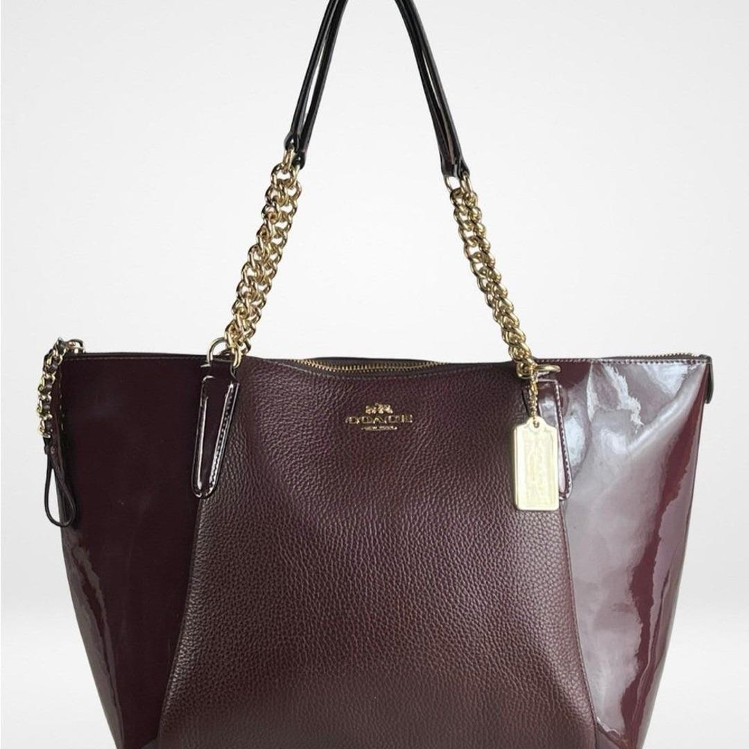 Coach Ava Chain Tote - Etsy