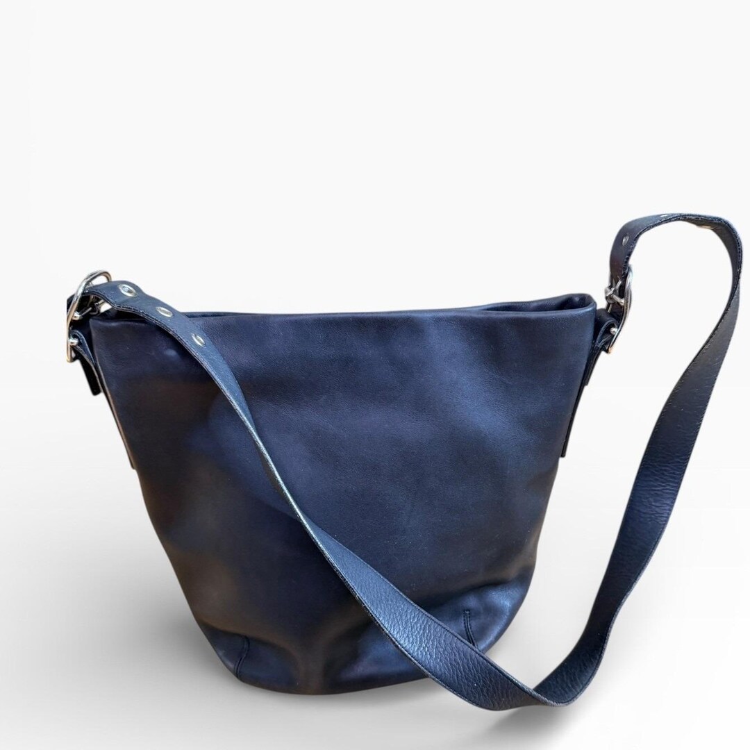 Vintage Coach Legacy Soho Bucket Bag in Black Adjustable Crossbody ...