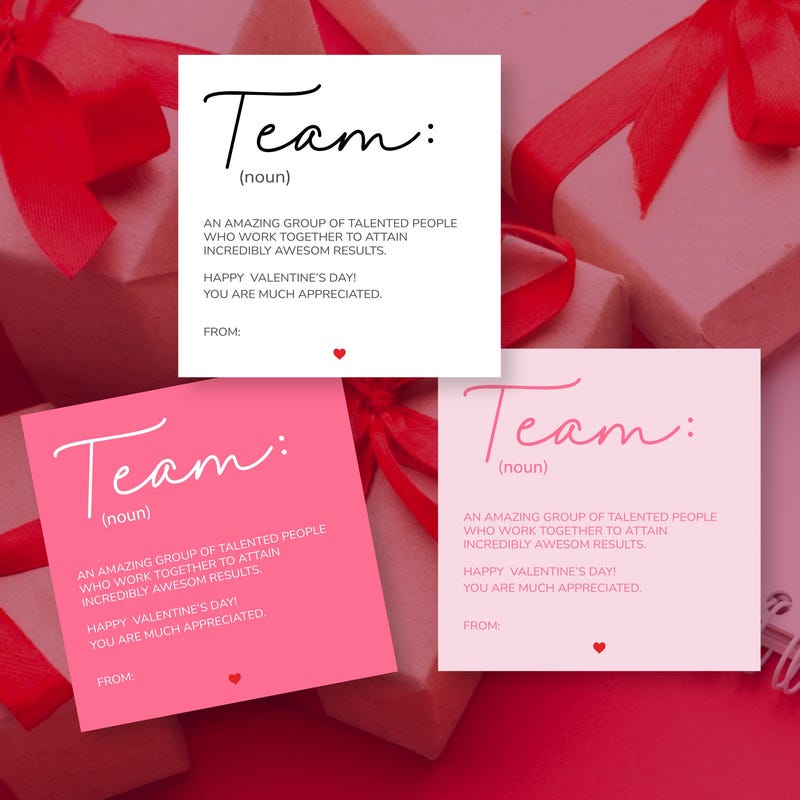 Work Valentine Day Cards - Etsy