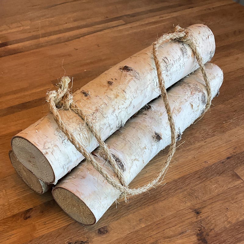 Birch Logs - Etsy