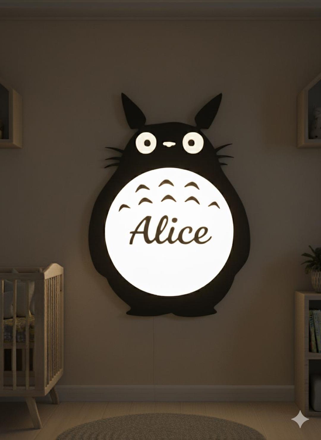 Totoro LED Sign - Etsy