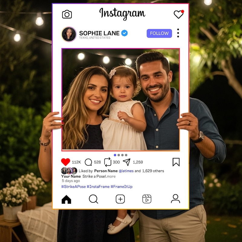 Instagram Frame - Etsy