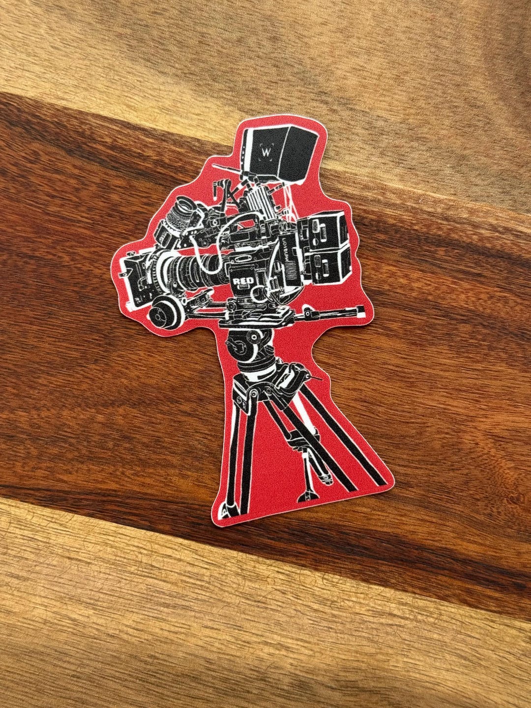 Photo Video Camera Sticker - Vinyl Decal for Water Bottle, Laptop, Car ...