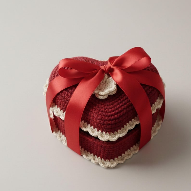 Crochet Chocolate Box Pattern PDF | Crochet Valentine Chocolates Set ...