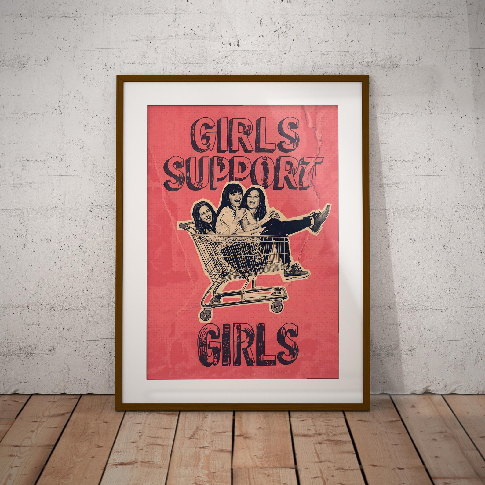 Pôster feminista retrô "Girls Support Girls" (Download digital) - Etsy ...
