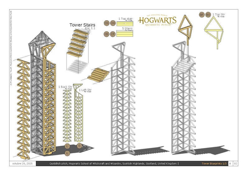 Harry Potter - Quidditch Stadium Laser Cut Files – DXF//SVG//CRV3D. - Etsy