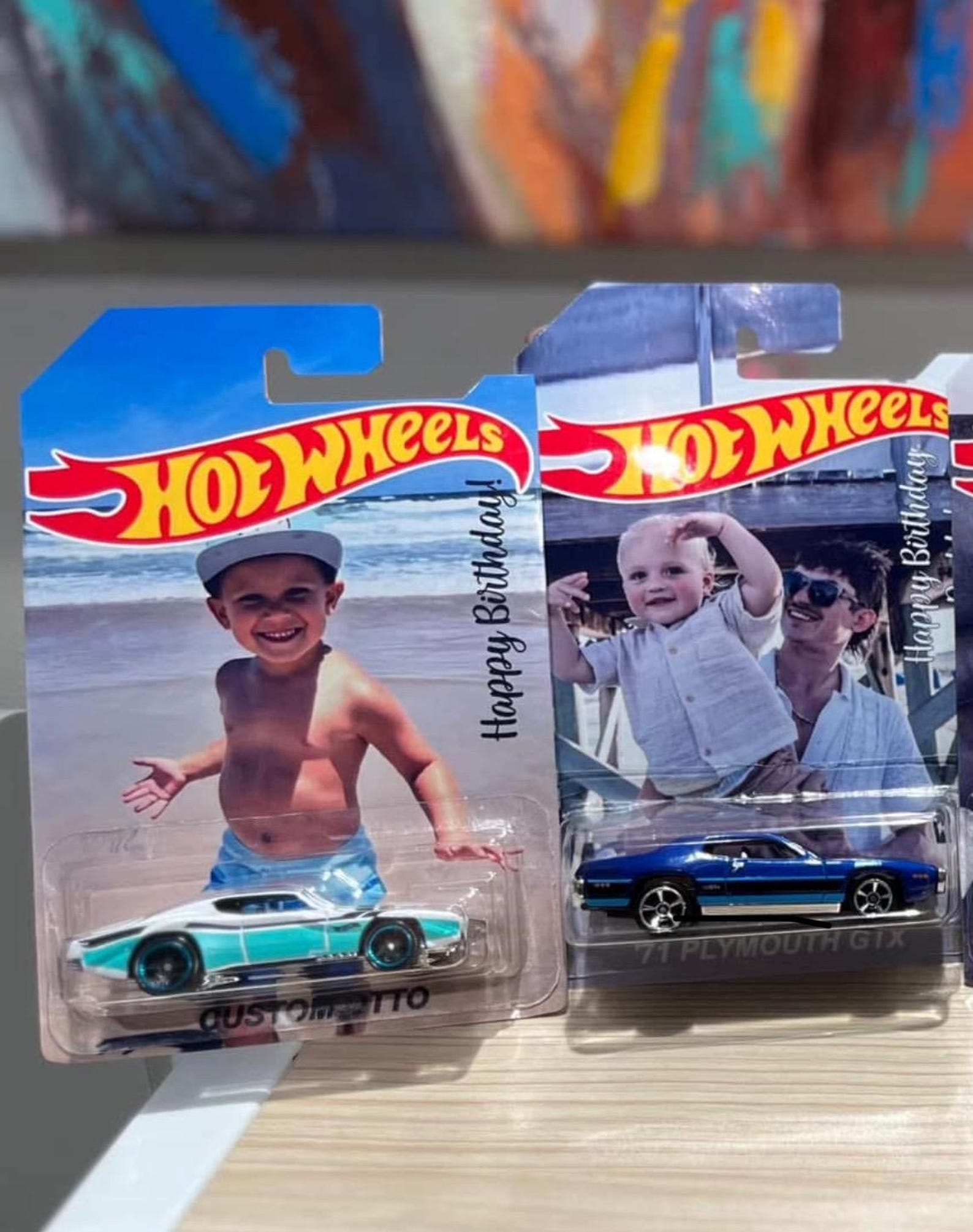 Personalized/custom Hot Wheels Packaging/card W/car Included | Custom ...