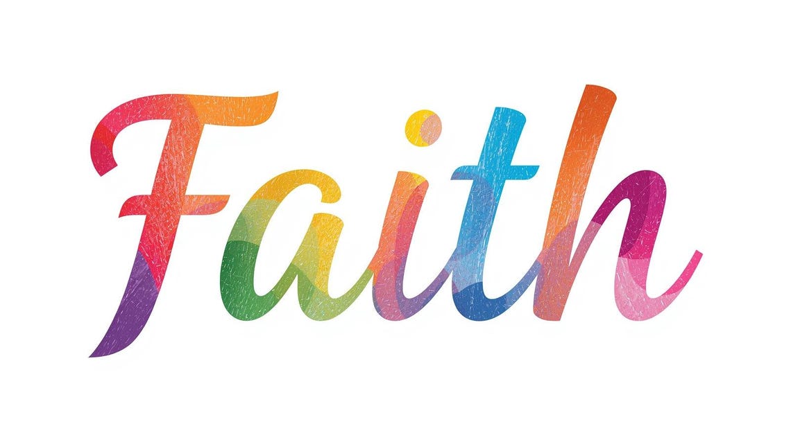 Digital Artwork: Faith - Etsy