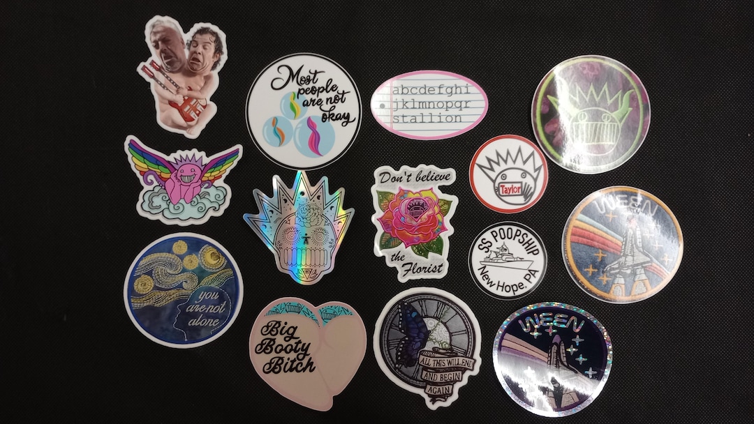 Ween Decal Sticker Packs Boognish Stickers - Etsy