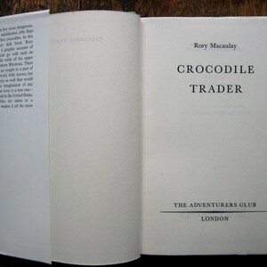 Crocodile Trader by Rory Macaulay - Etsy