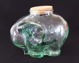 Elephant cookie jar | Etsy