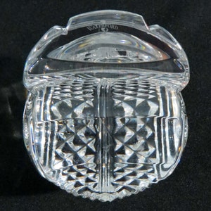 Waterford Crystal Football Helmet Paperweight: Blue Gray All Star ...