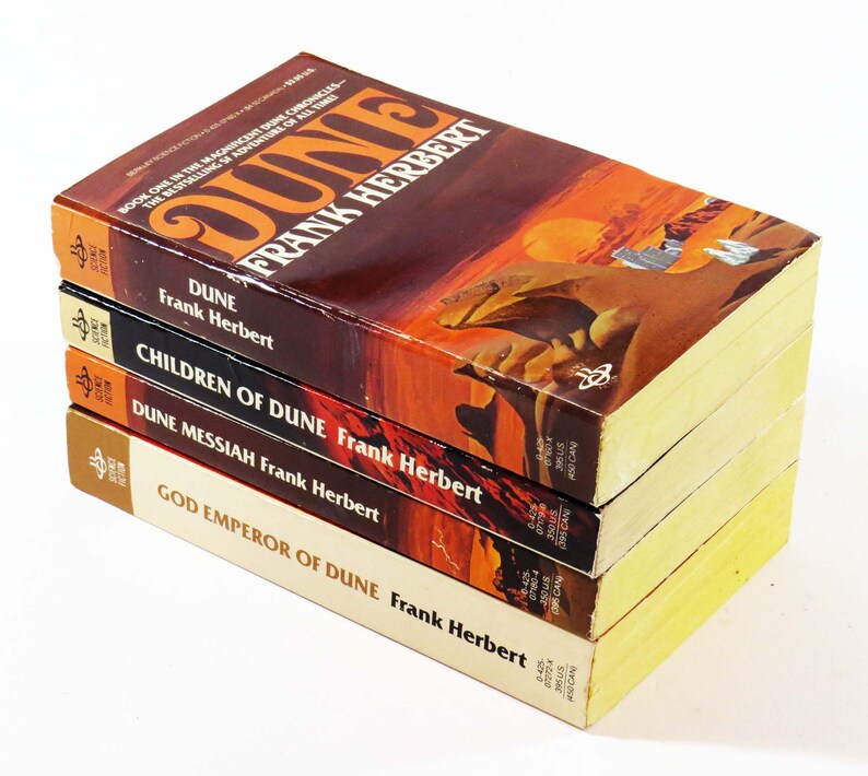 Rare THE DUNE COLLECTION Boxed Set 1984 by Frank Herbert - Etsy