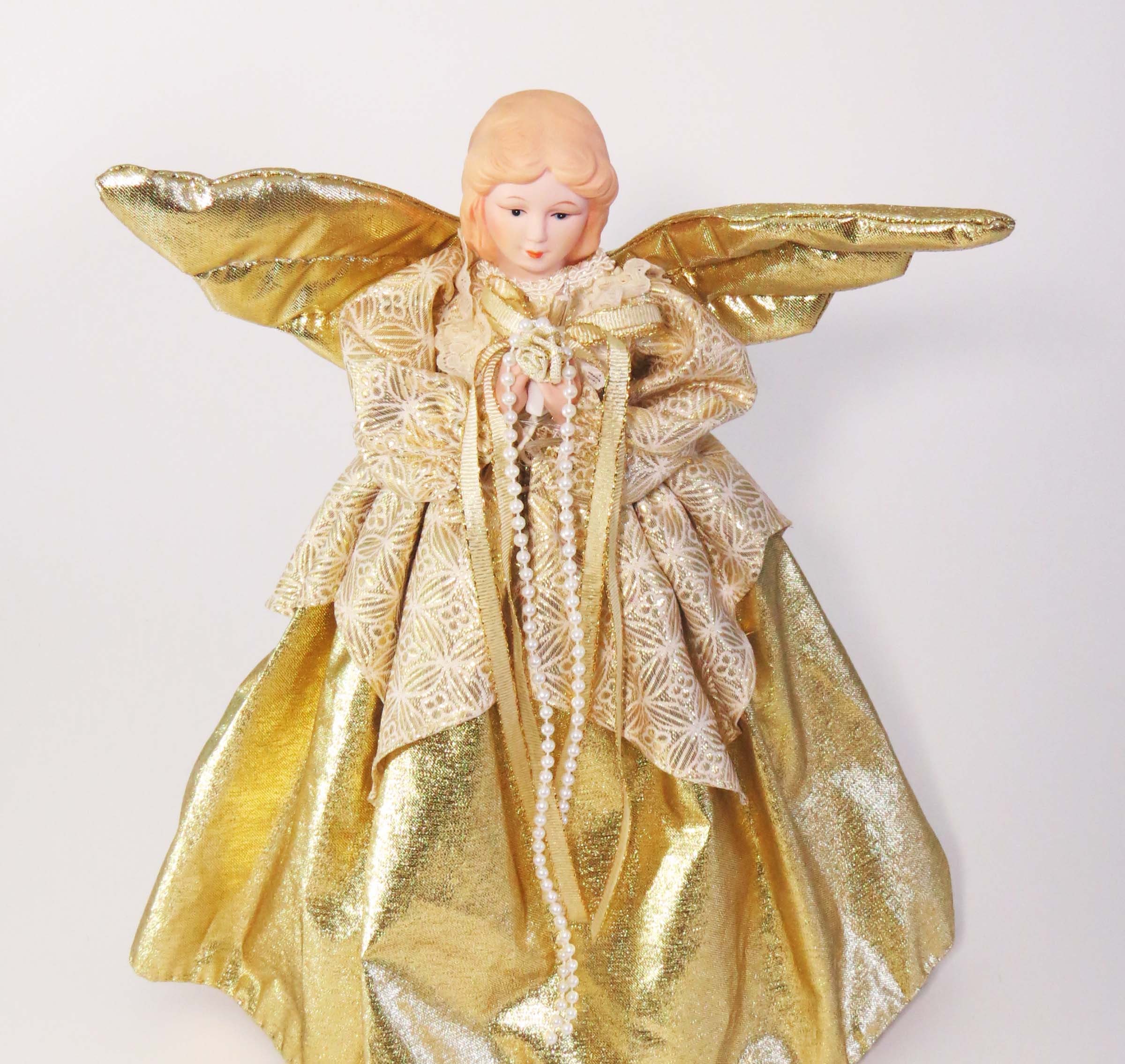Vintage Lighted Christmas Angel Table Top Decor / 15 - Etsy UK