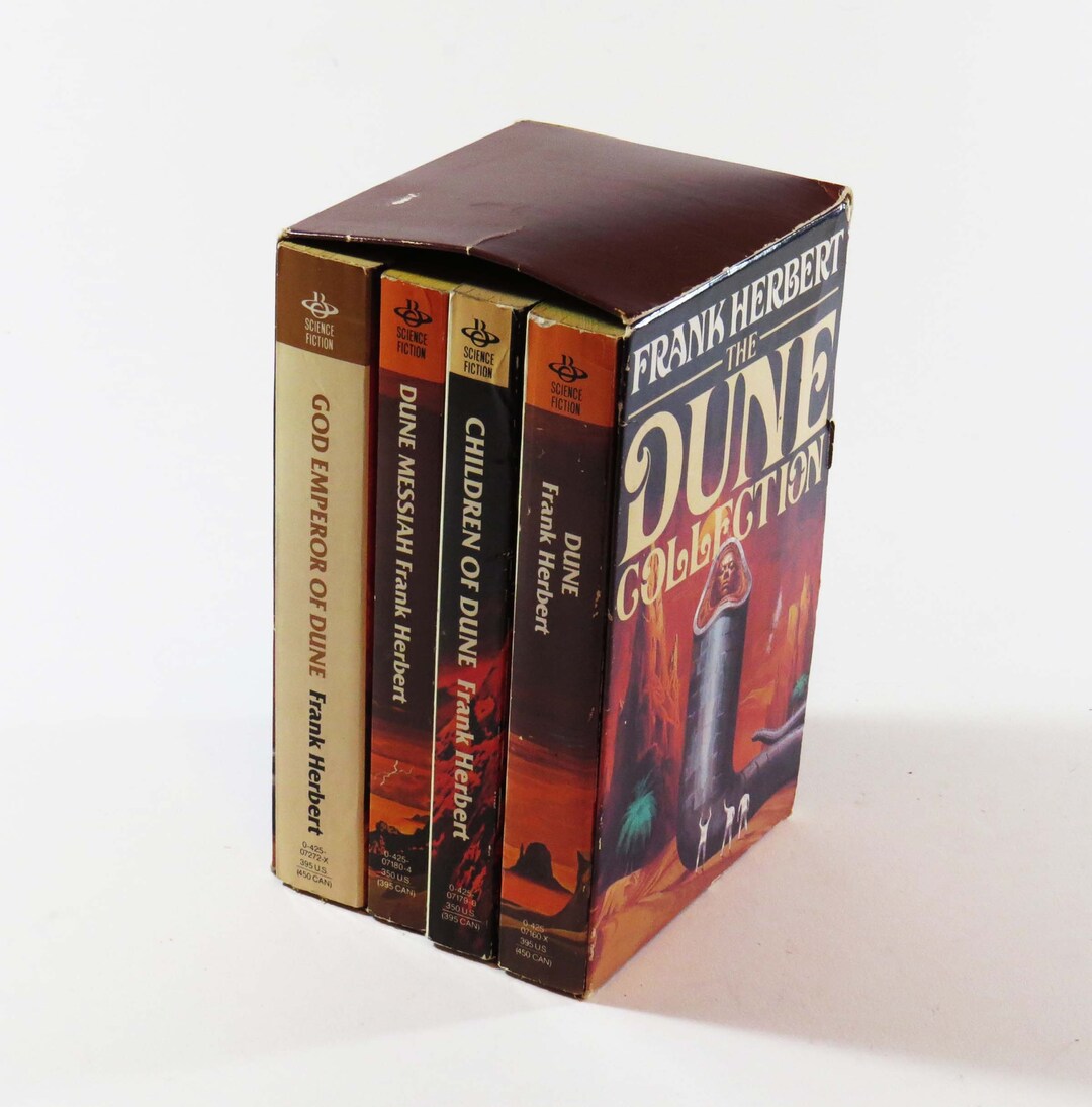 Rare THE DUNE COLLECTION Boxed Set 1984 by Frank Herbert - Etsy