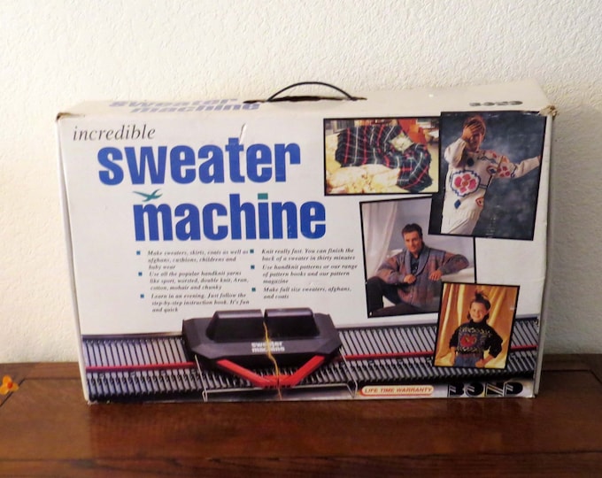 Vintage BOND the Incredible Sweater Machine - England Made / With ...