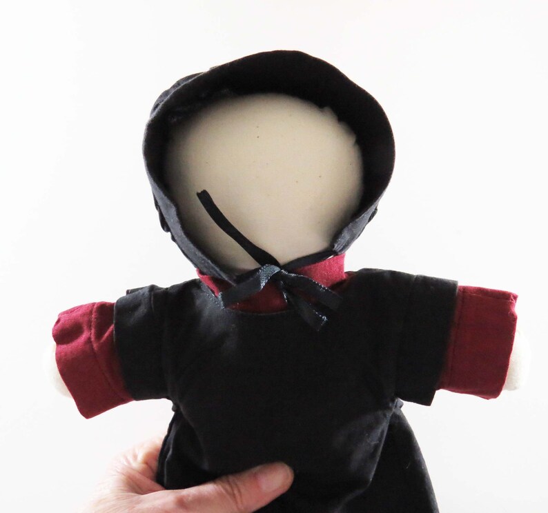 Vintage 12 Traditional AMISH FACELESS GIRL Doll | Etsy