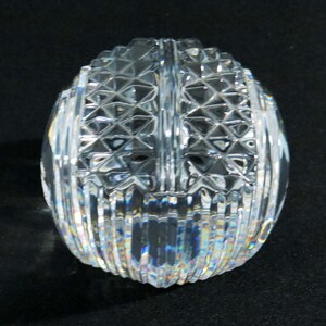 Waterford Crystal Football Helmet Paperweight: Blue Gray All Star ...