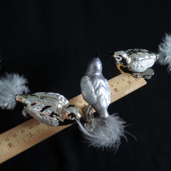 Antique Blown Glass Bird Ornament - Etsy
