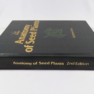 Vintage ANATOMY of SEED PLANTS - 2nd Edition - Katherine Esau - 1977 ...
